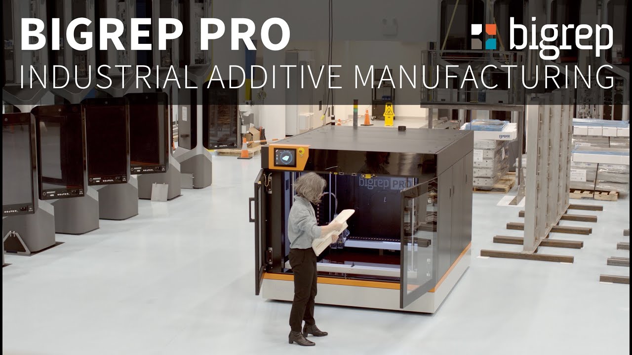 The BigRep Pro is the solution you need for large-format industrial 3D ...