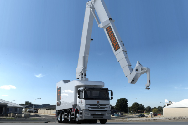 Fastbrick Robotics commences construction of Hadrian X - Australian ...