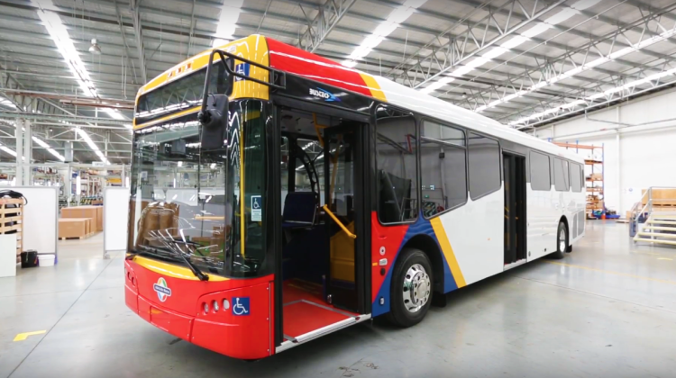 First low emission diesel bus rolls off the production line in Adelaide ...
