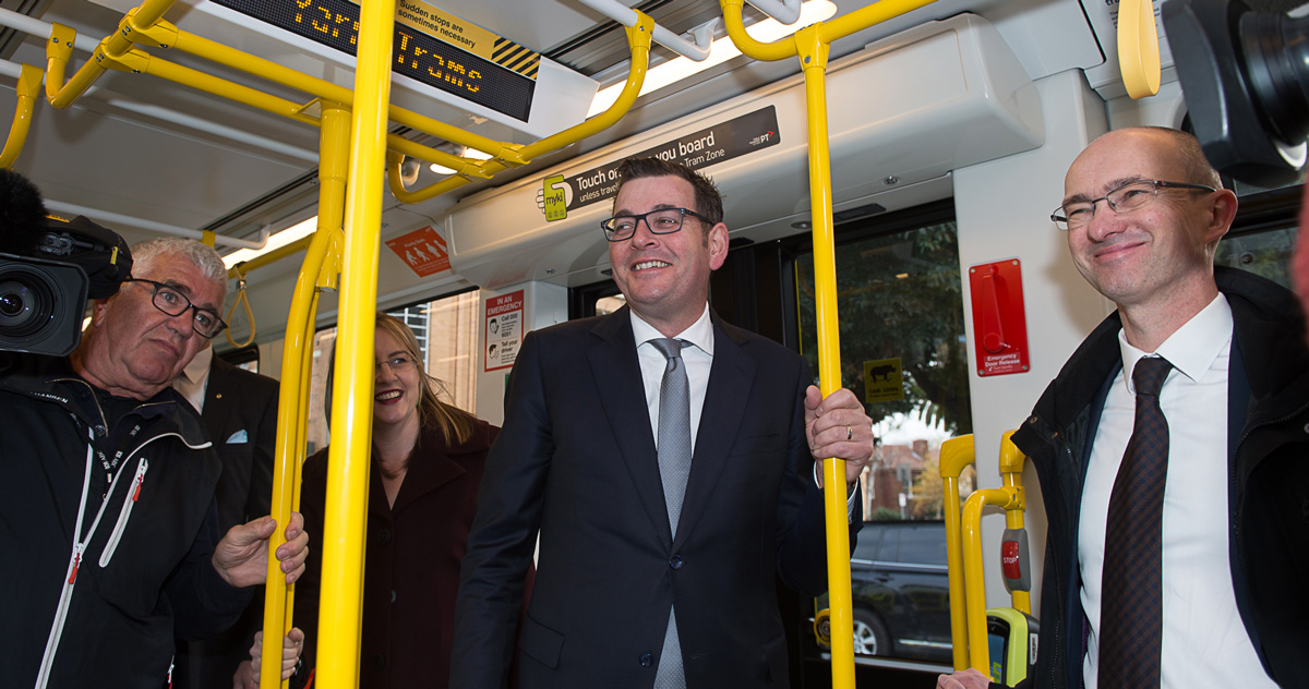 First new E-Class Tram ready to enter passenger service - Australian ...