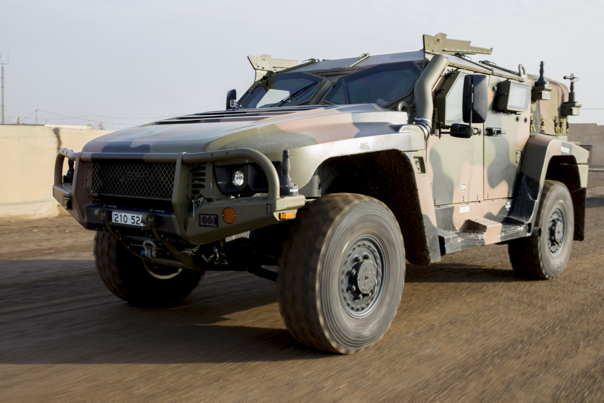 Australia’s new Hawkei vehicle deploys to Middle East - Australian ...