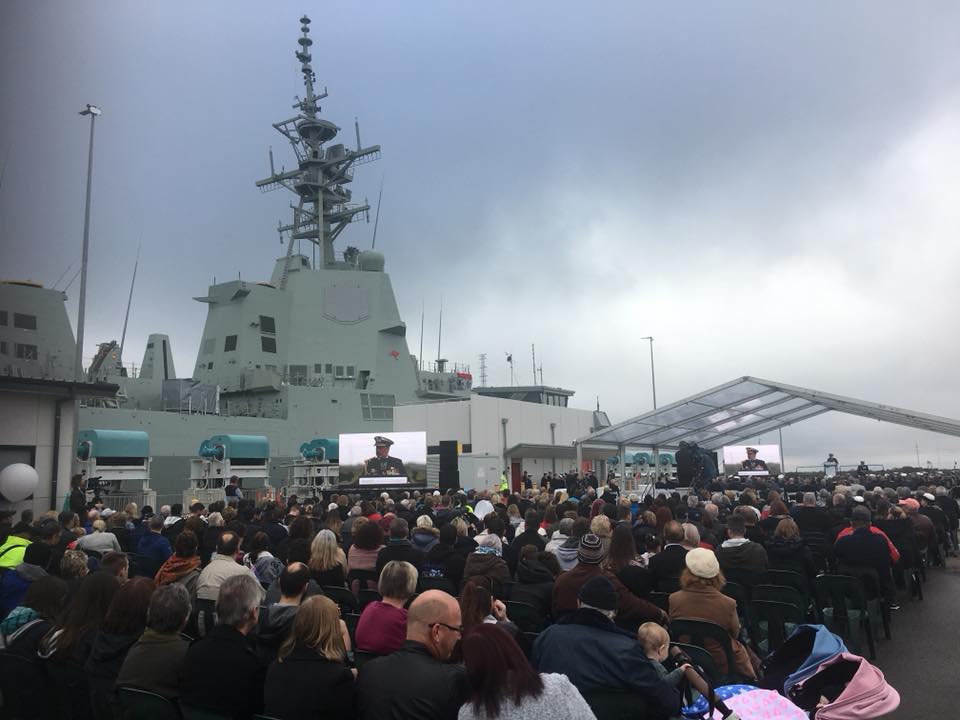 Australia launches its third and final Air Warfare Destroyer ...