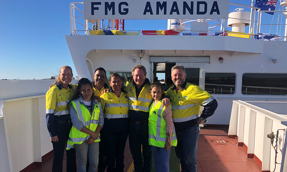 Fortescue’s seventh ore carrier docks at Port Hedland - Australian ...