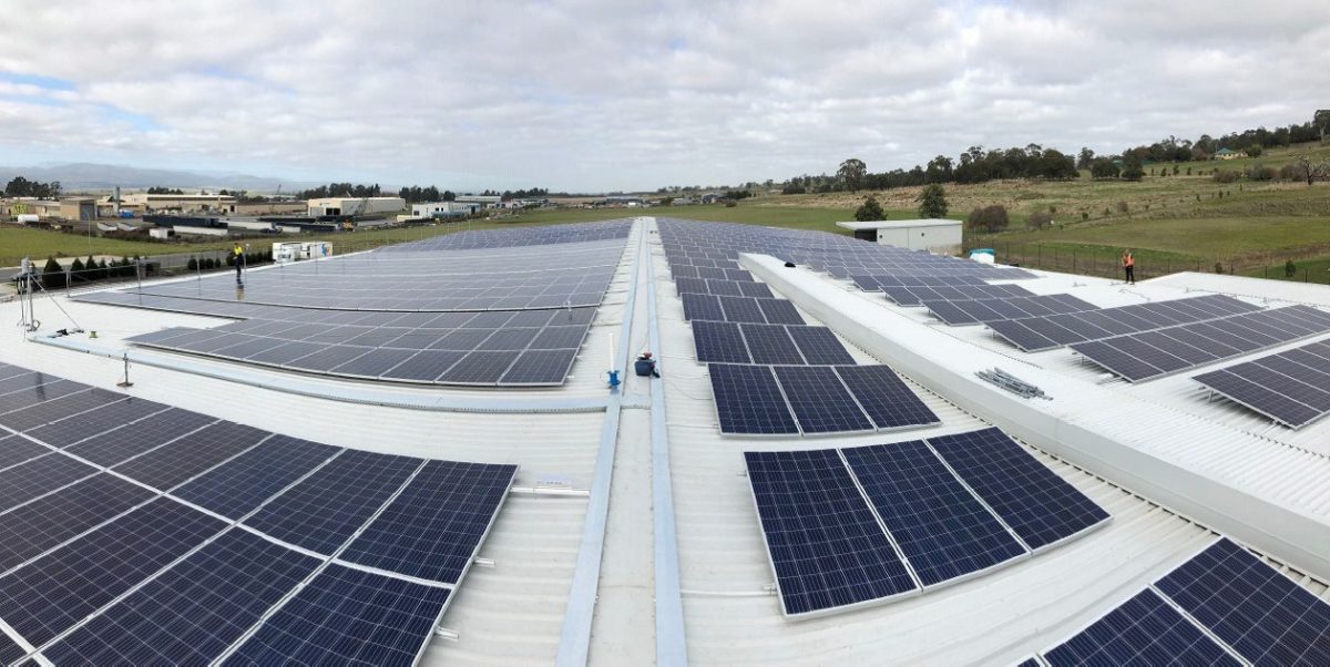 SRT Logistics' massive new solar array commissioned in Tasmania ...