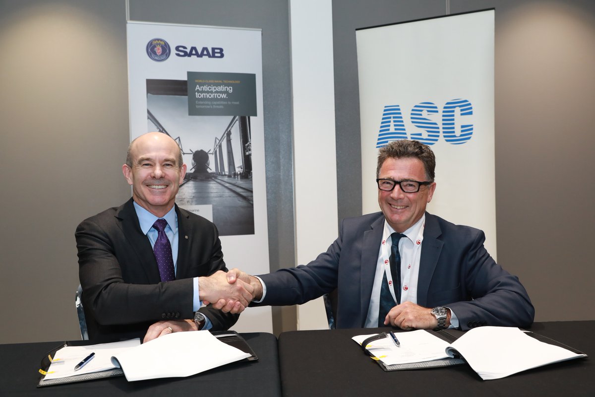 ASC secures submarine services contract from Saab - Australian ...