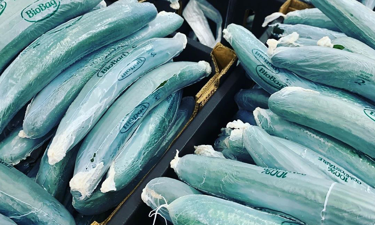 Compostable cucumber wrap delivers a win in war on plastic - Australian ...