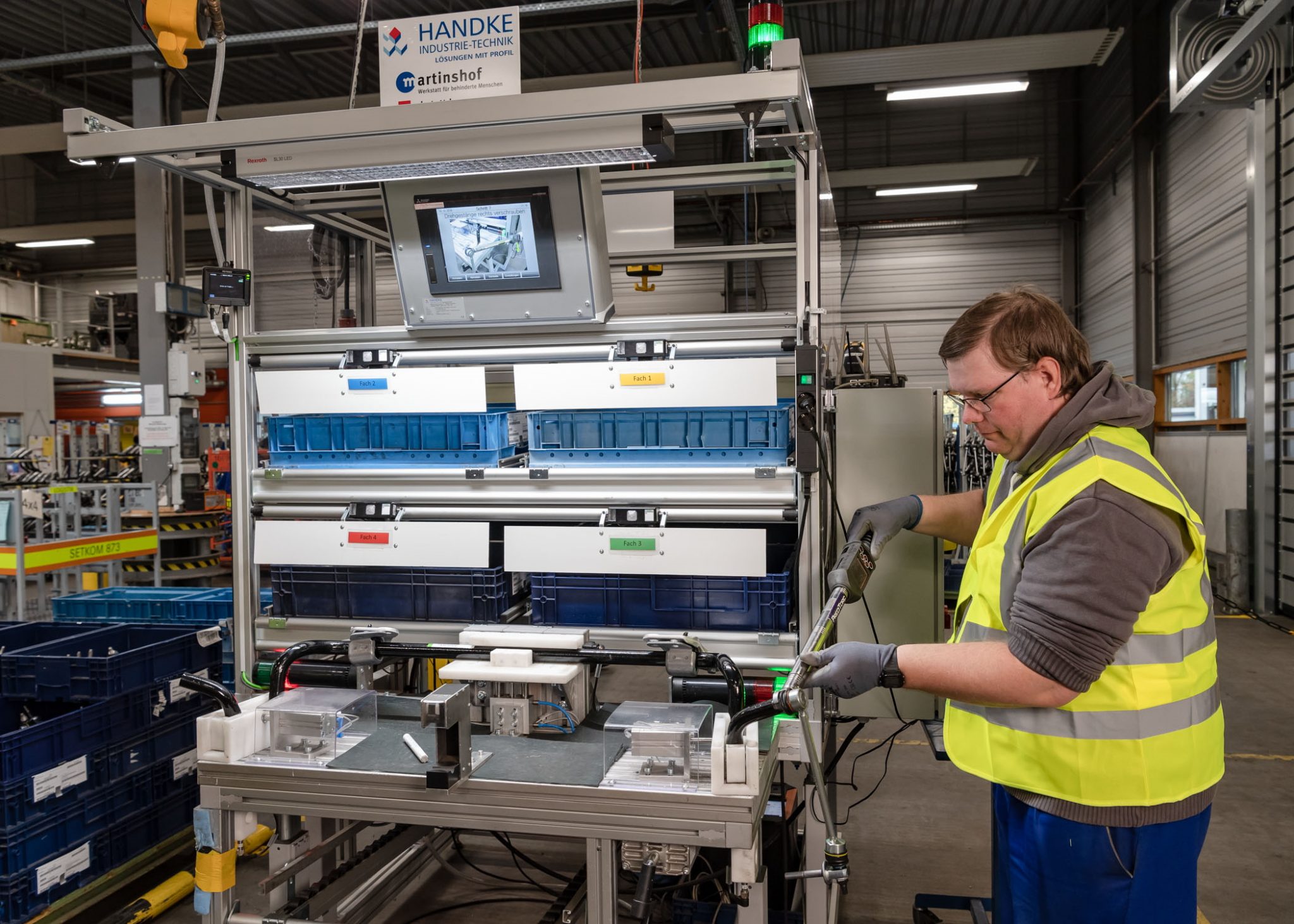 Manual work meets modern automation to empower workers with handicaps ...