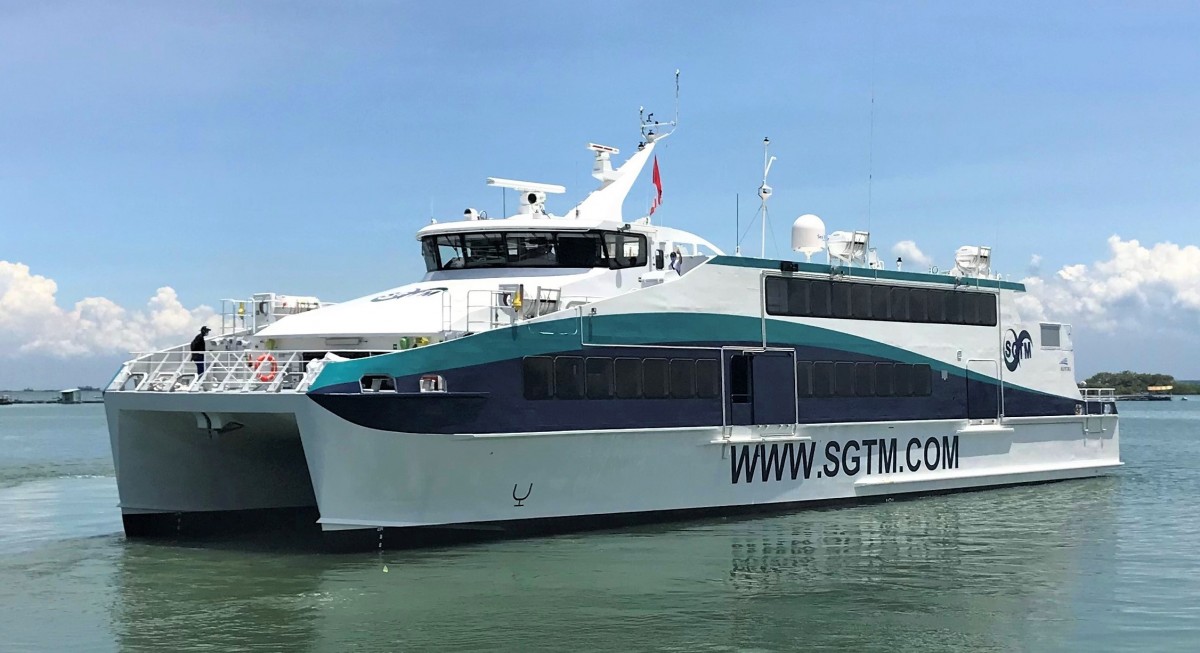 Austal’s newest shipyard delivers 41-metre catamaran ferry - Australian ...