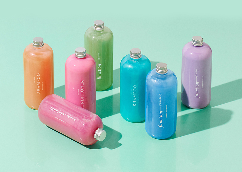 Amcor designed the bottle, the consumer designs the shampoo ...