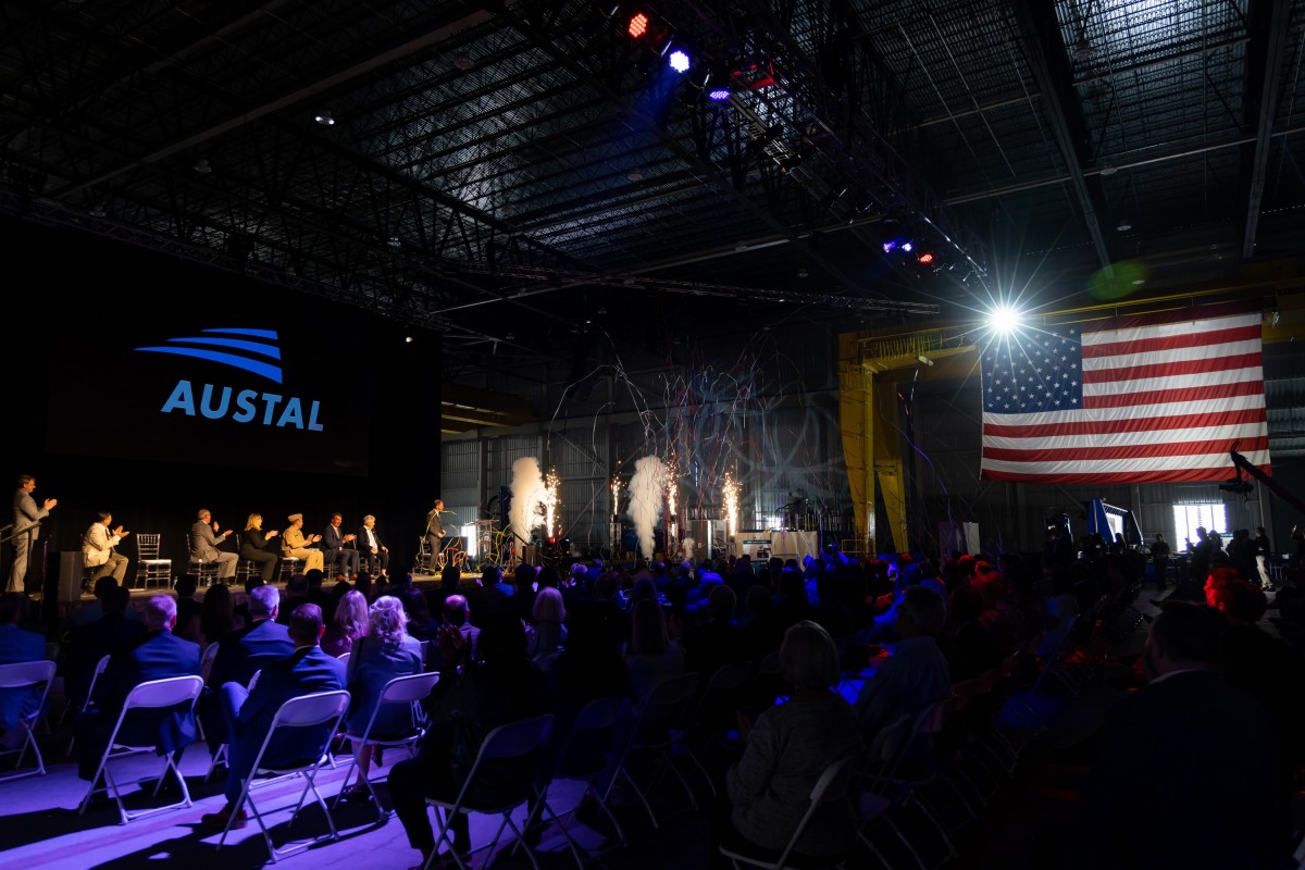 Austal USA opens $100m steel shipbuilding plant in Mobile, Alabama ...