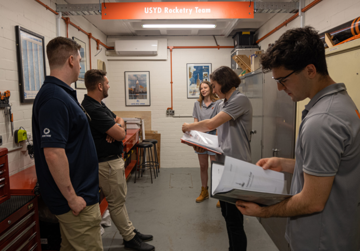 Leading by example – student rocketry director named youth space leader ...