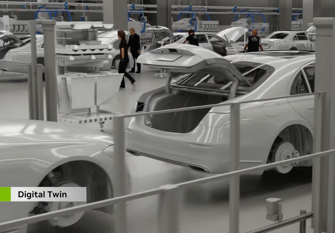 Mercedes-Benz integrates NVIDIA Omniverse into car manufacturing ...