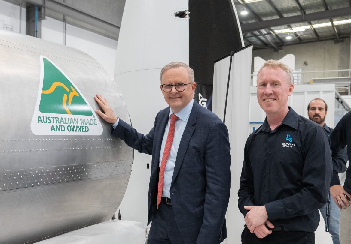 Gilmour Space unveils first Australian-made orbital launch rocket ...