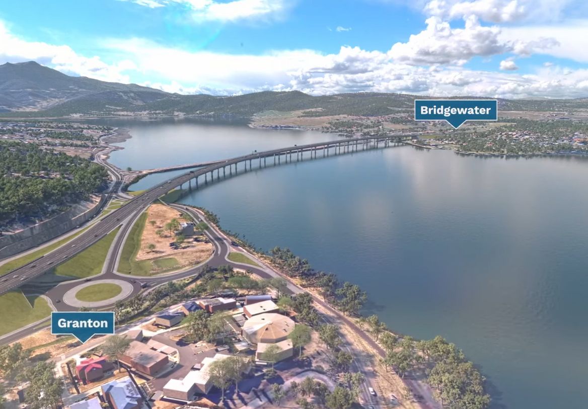 New concrete production facility established to support major bridge ...