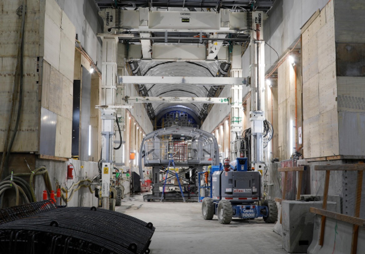 Architectural elements at Melbourne’s new tunnel stations all set with ...