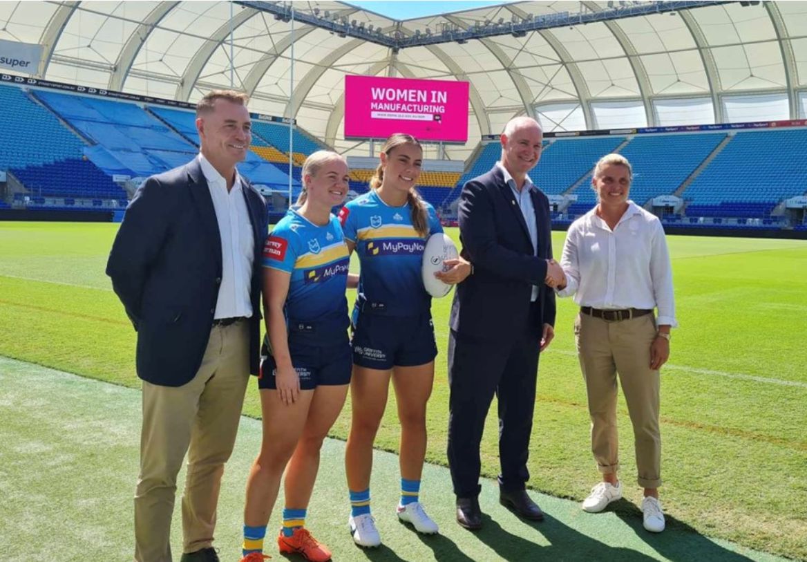 Queensland teams up with Titans NRLW to bring more women into ...