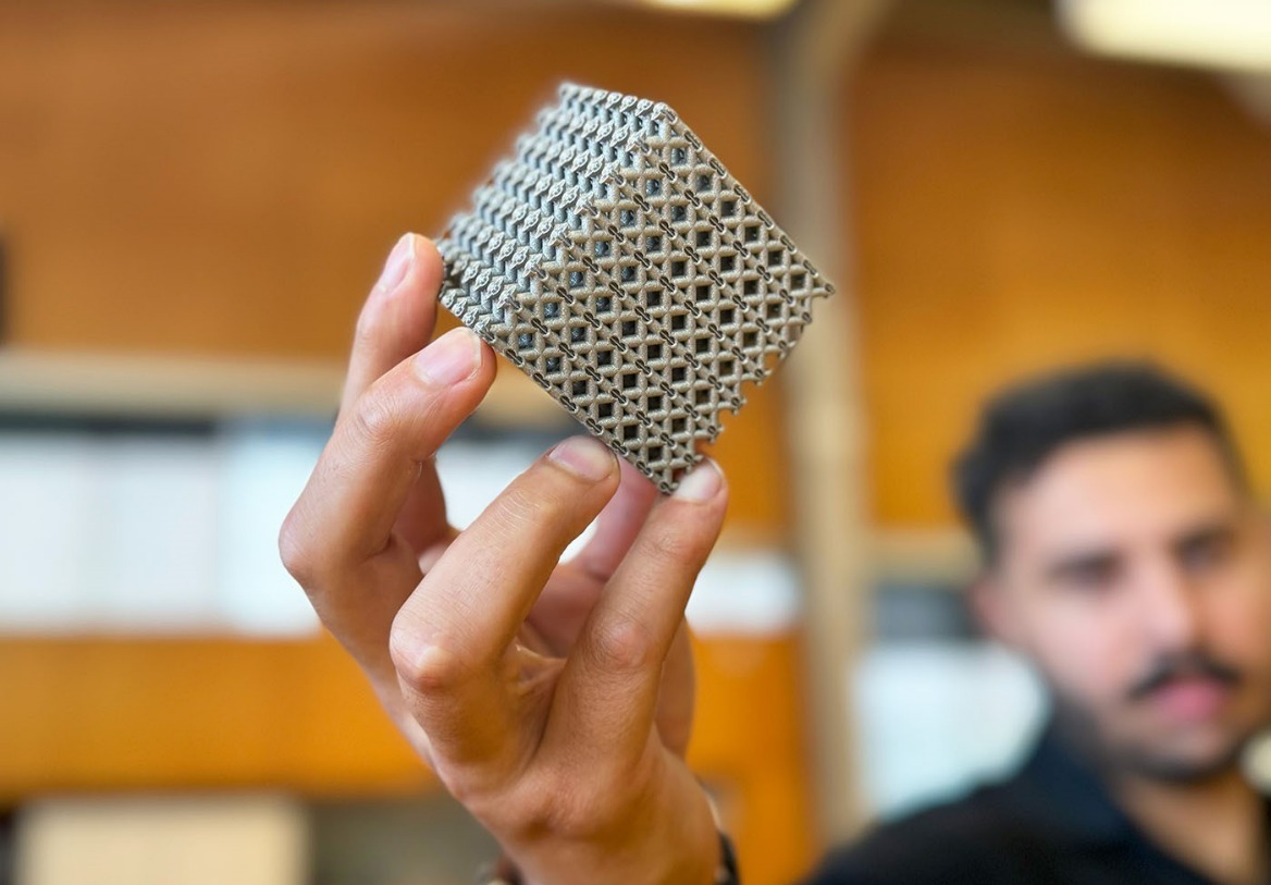 RMIT unveils 3D-printed titanium metamaterial that shows supernatural strength - Australian ...