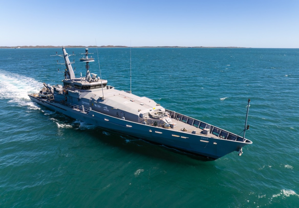 Austal wraps up sea trials for Royal Australian Navy’s autonomous ...