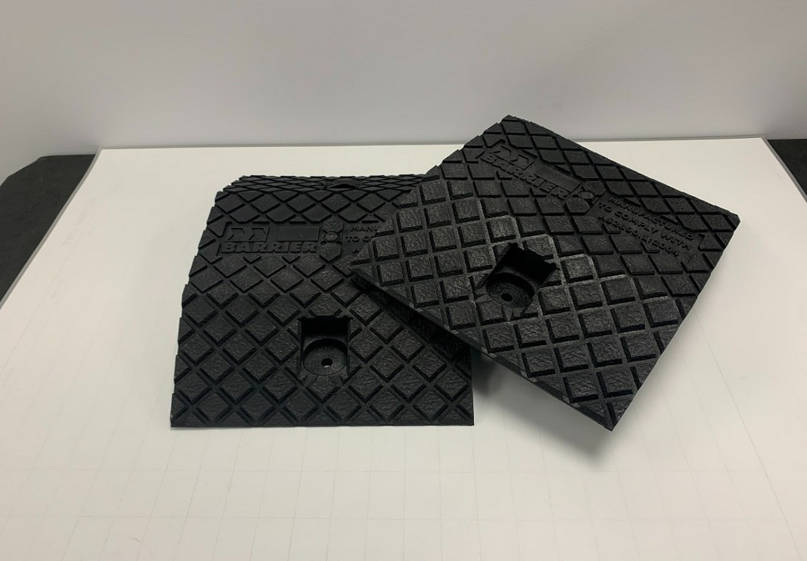 Recycled tyres and plastics used to create durable speed humps in new ...