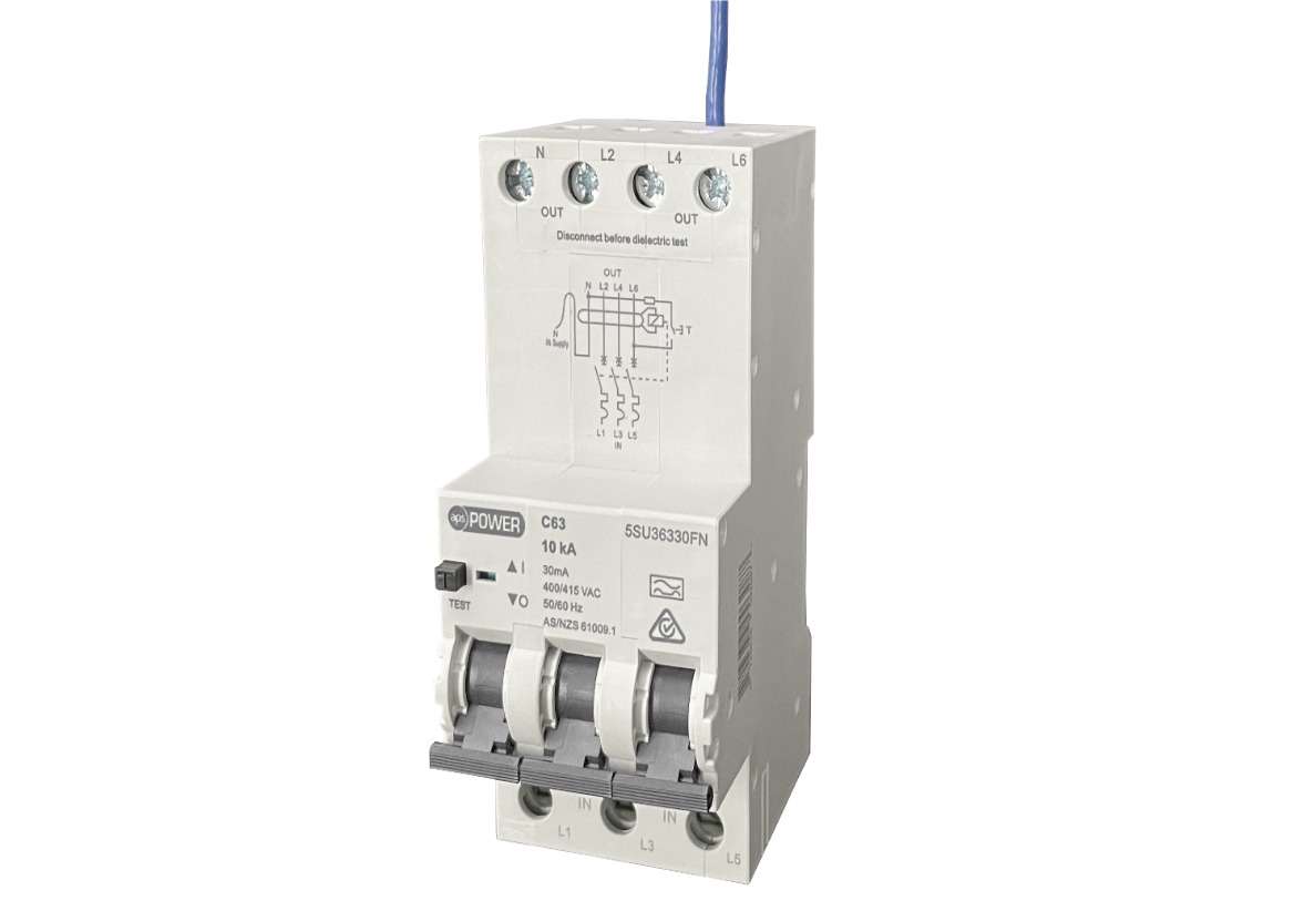 Enhanced safety and efficiency with APS Power 3 Phase & Neutral RCBO ...