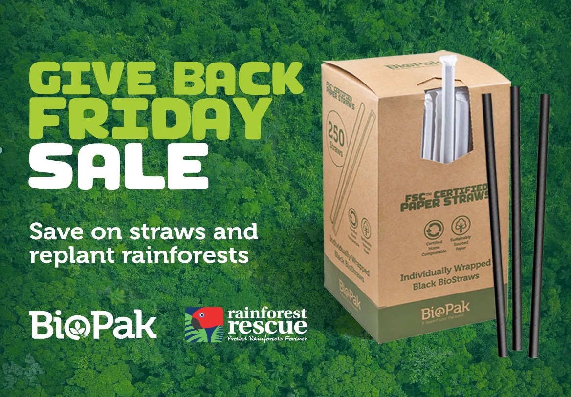 BioPak launches ‘Give Back Friday’ to raise funds for rainforest ...