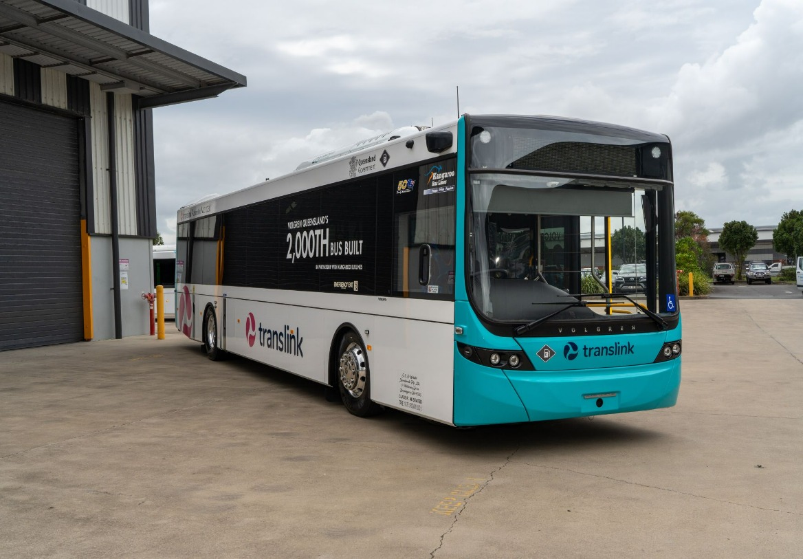 Qld bus manufacturing milestone: Volgren delivers 2000th vehicle ...
